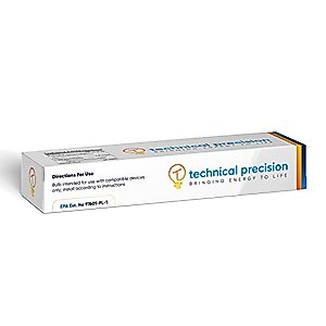 Technical Precision 41050 Bug Zapper Replacement UV Bulbs for Dynatrap Bug Zapper Light Bulb for Ultraviolet Mosquito Killer Lamp Mosquito Trap Half-Acre Trap Replacement Bulb – 1 Pack