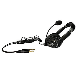UFQ A7 ANR Aviation Headset- 2021 Version with Metal Shaft More Durable -A7 Could be a Small Version Bxxx X-20 BUT More Comfortable Clear Communication Great Sound Quality for Music with MP3 Input