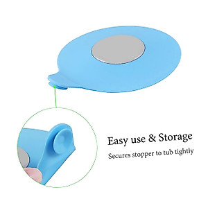 ORFOFE Tub Stopper Bathtub Stopper Bathroom Plug Drain Stopper Bathtub Plug Sink Waterproof Plug Kitchen Drain Stopper