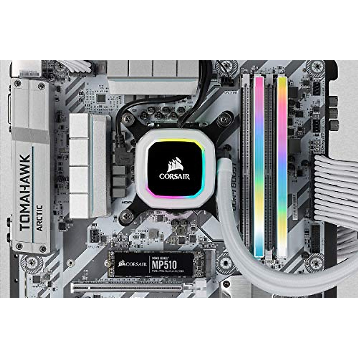 CORSAIR Vengeance RGB PRO SL 32GB (4x8GB) DDR4 3600 (PC4-28800) C18 1.35V - White