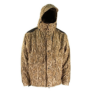 Rivers West Men's Hunting Waterproof Ambush Jacket, X-Large, Camo Bottomlands, (5649-BTM-XL)