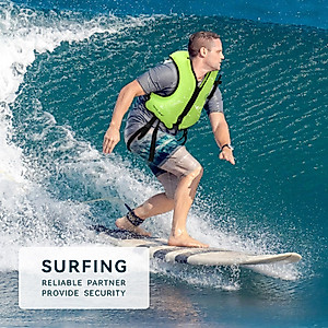 OMOUBOI Floatage Jackets Adult Lightweight Inflatable Snorkel Vest with Adjustable Leg Straps for Men Women Suitable for 90-220lbs for Outdoor Water Sports