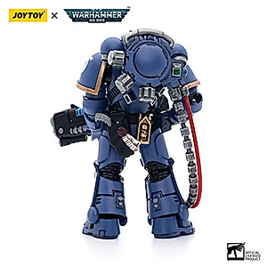 JoyToy Warhammer 40k: Ultramarines Hellblasters Sergeant Ulaxes 1:18 Scale Figure