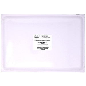 Gift Boutique 10 Disposable White Floral Serving Trays Large 10.75" X 15.75" Heavy Duty Rectangle Paper Cardboard Magnolia Tray for Dessert Platter Cupcake Display Birthday Party Tableware Supplies