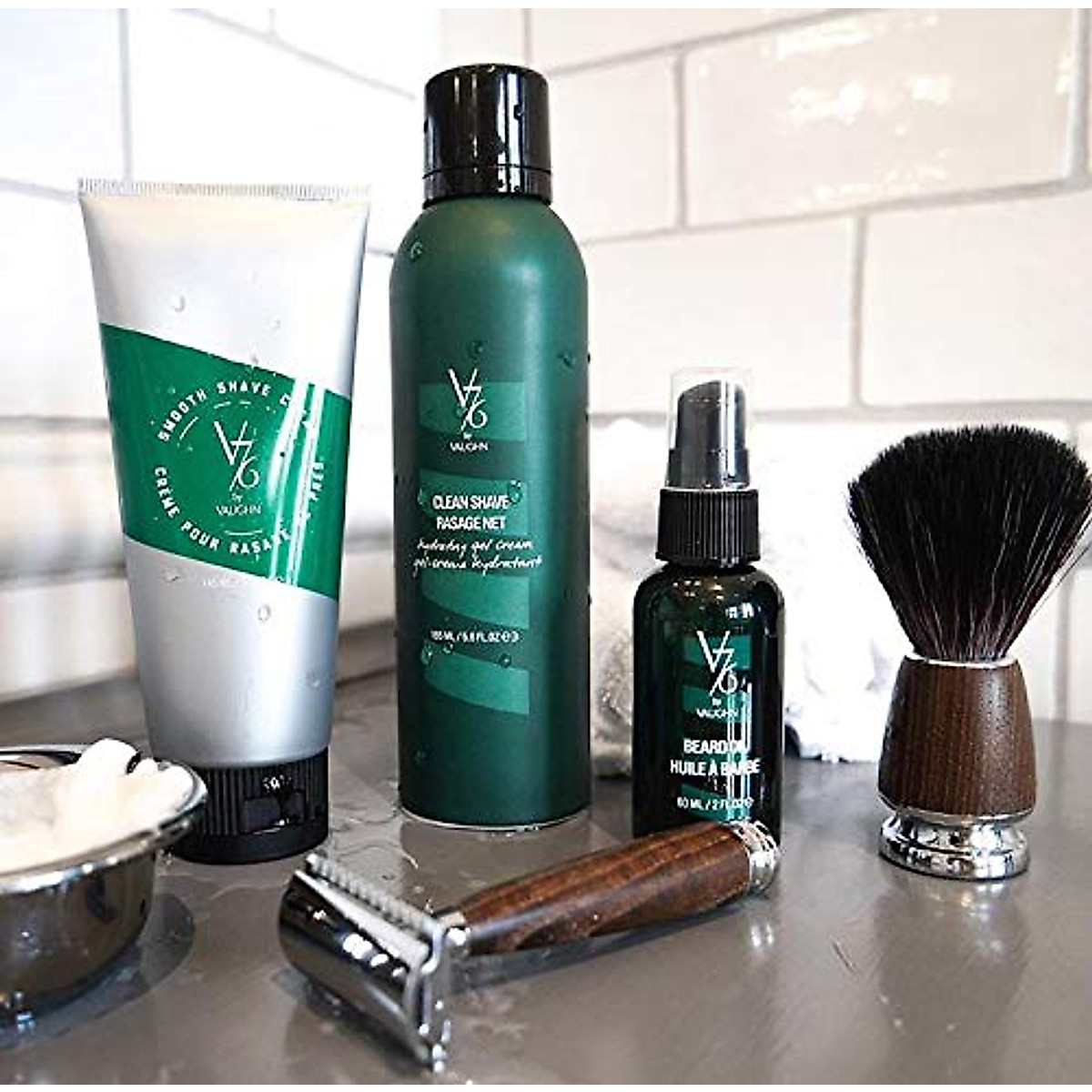 V76 by Vaughn Beard Oil Formula for Men, 2 oz