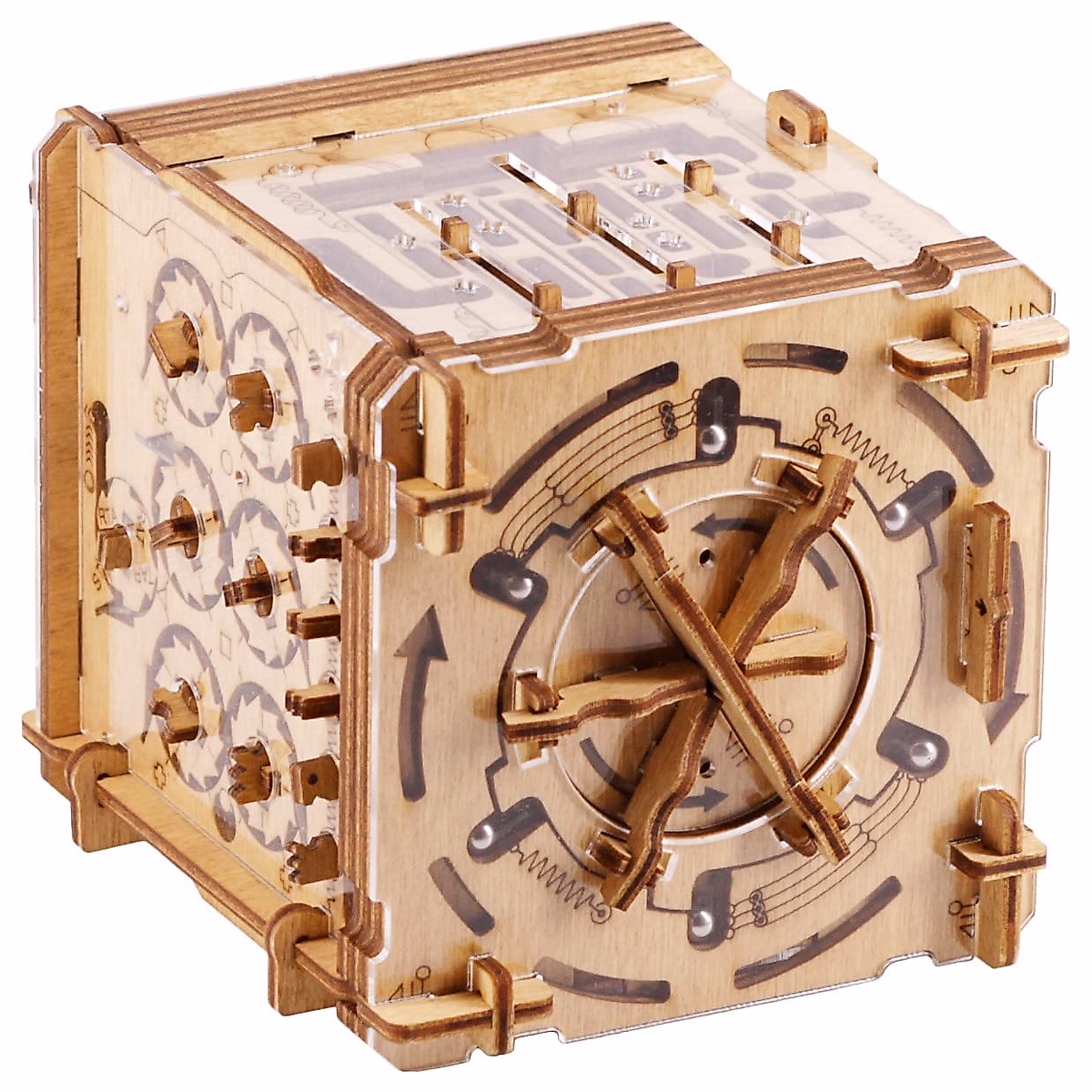 iDventure Cluebox - Cambridge Labyrinth - Escape Room Game - Puzzle Box - 3D Wooden Puzzle - Gift Box - Maze Puzzle - 3D Puzzles for Adults - Brain Teaser - Birthday Gift Gadget for Men - Money Box