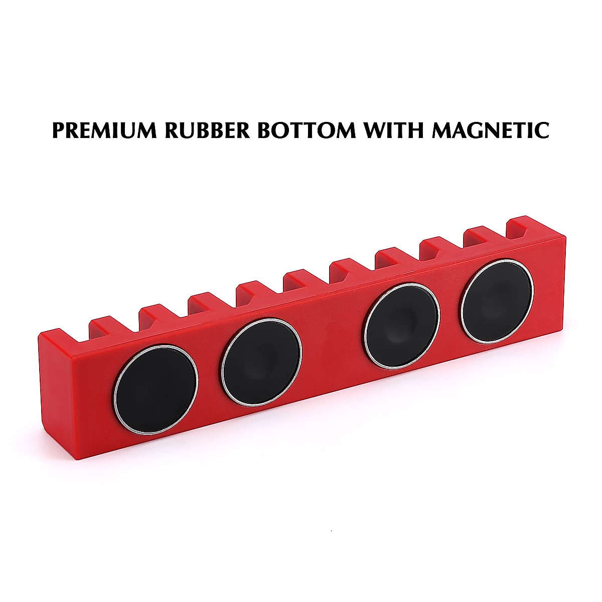 EMENTOL Red Magnetic Plier/Wrench Holder,Tool Organizer,10 Plier Organizers,Modular Screwdriver Organizers