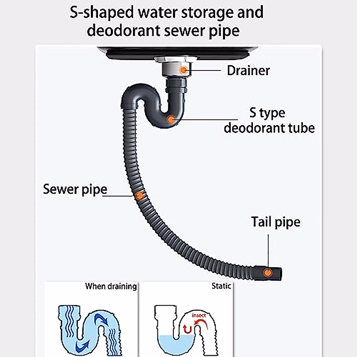 Free Standing Commercial Restaurant Kitchen Sink,Commercial/Industrial Sink,Stainless Steel Utility Sink w/Faucet, Stainless Steel 1 Compartment Utility Sink ( Color : Hot and cold , Size : LEFT_80*50
