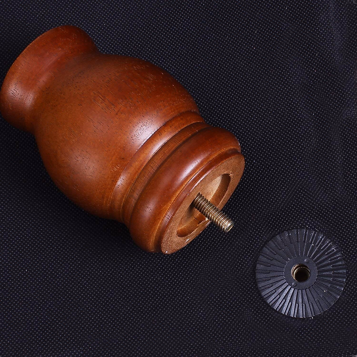 Adeco Rectangular Storage Ottoman Tufted Lift Top Bench Footstool with Sturdy Legs (Beige-2)