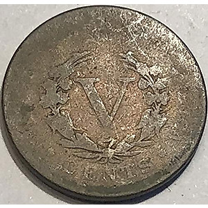 1887 P Liberty V Nickel Seller About Good