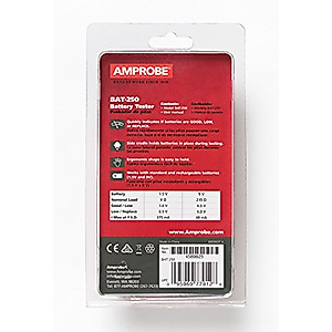 Amprobe BAT-250 Battery Tester, Basic pack