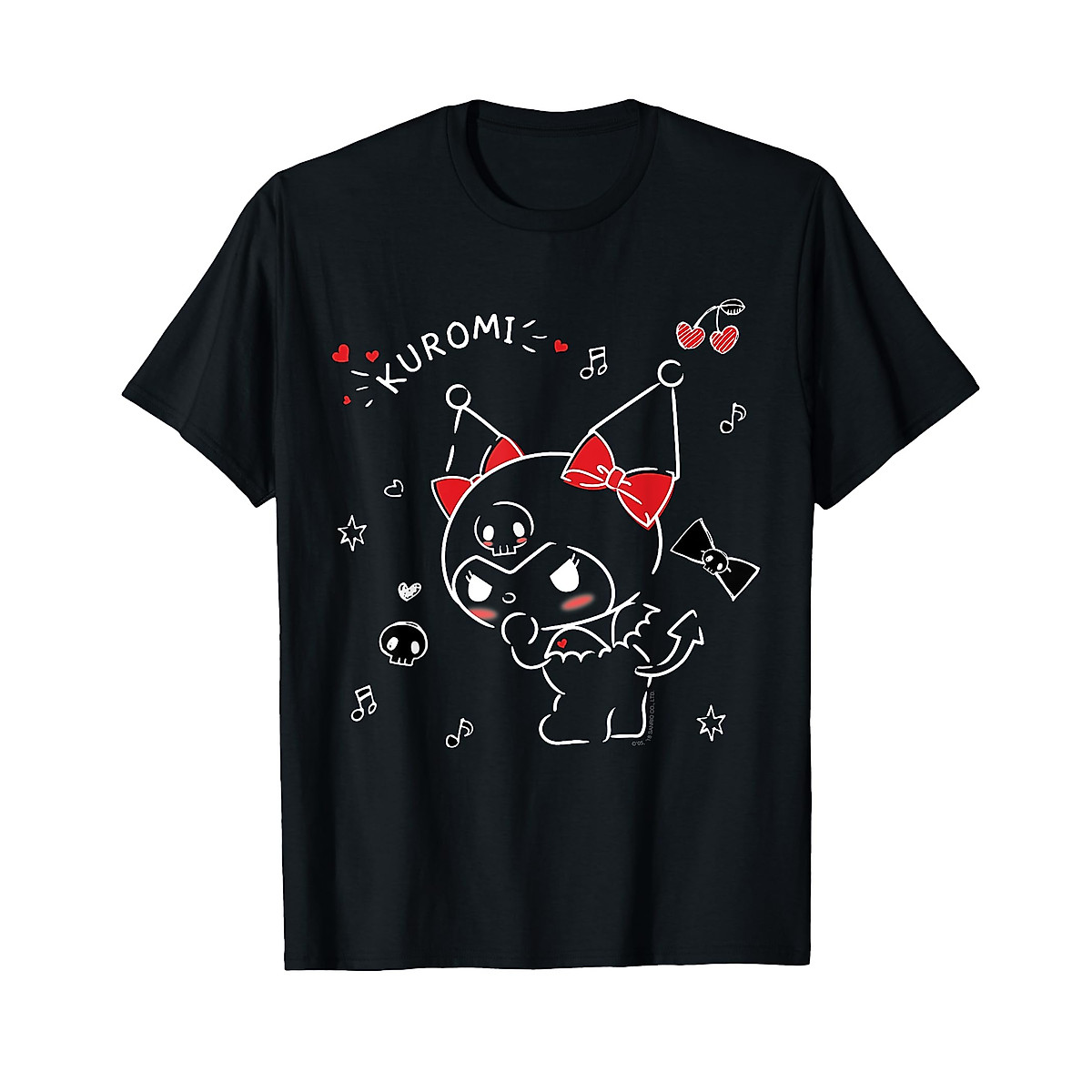 Kuromi Mischievous Tee Shirt T-Shirt