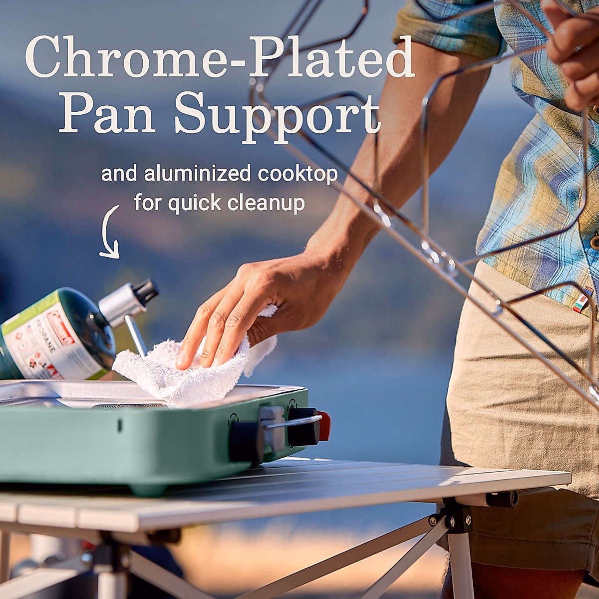 Coleman Cascade 222 Camping Stove—2 Burner Camping Stove