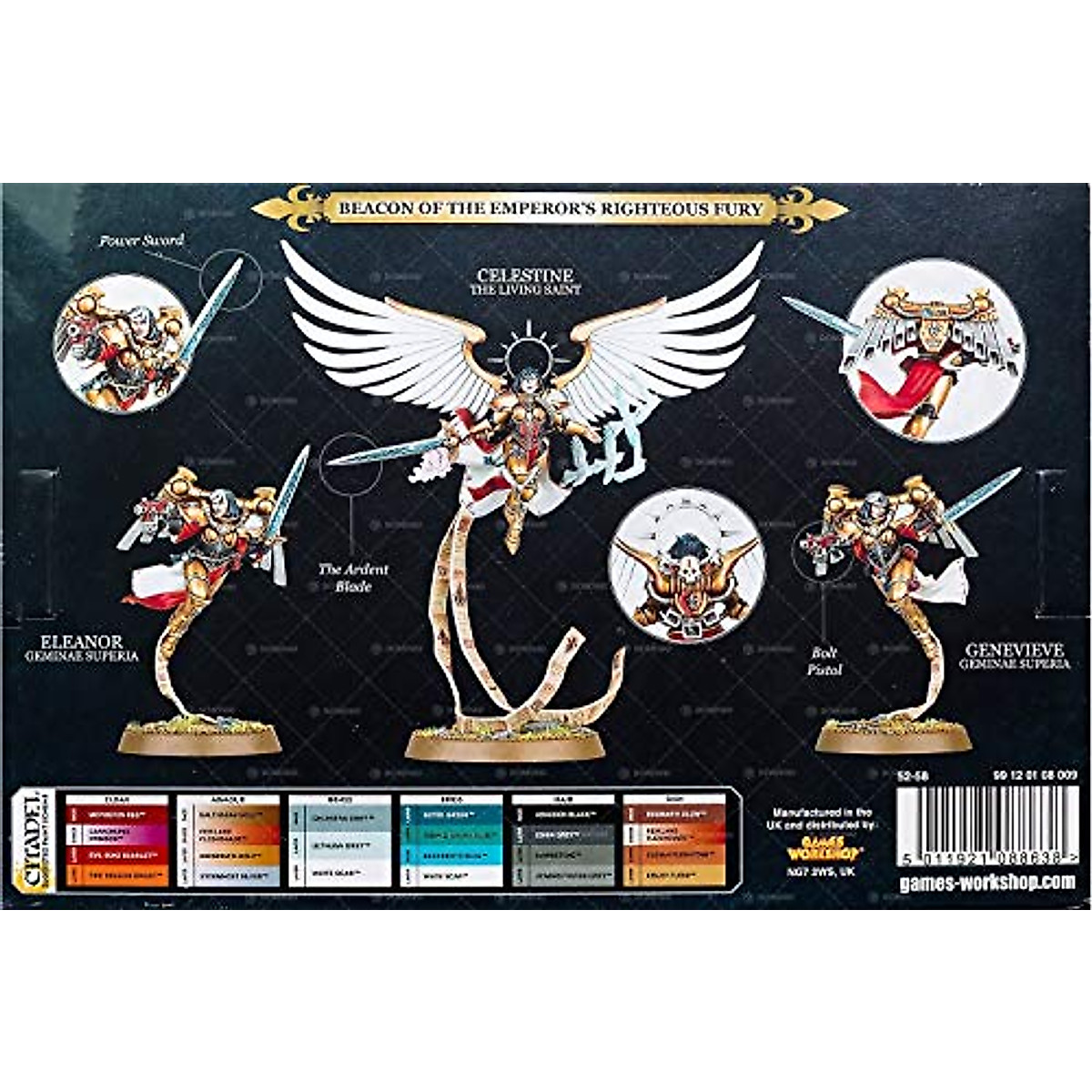 Games Workshop Warhammer 40k - Astra Ministorum Celestine The Living Saint