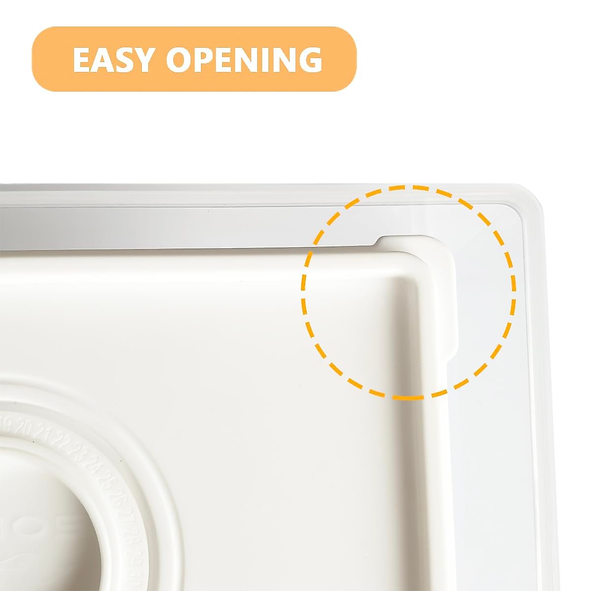 Vellsenne Sliced Cheese Container with Time Recording - Block Cheese Storage Container for Fridge Cream Cheese Sliced Cheese Cheddar Container Cheese Box with Lid Cheese Saver