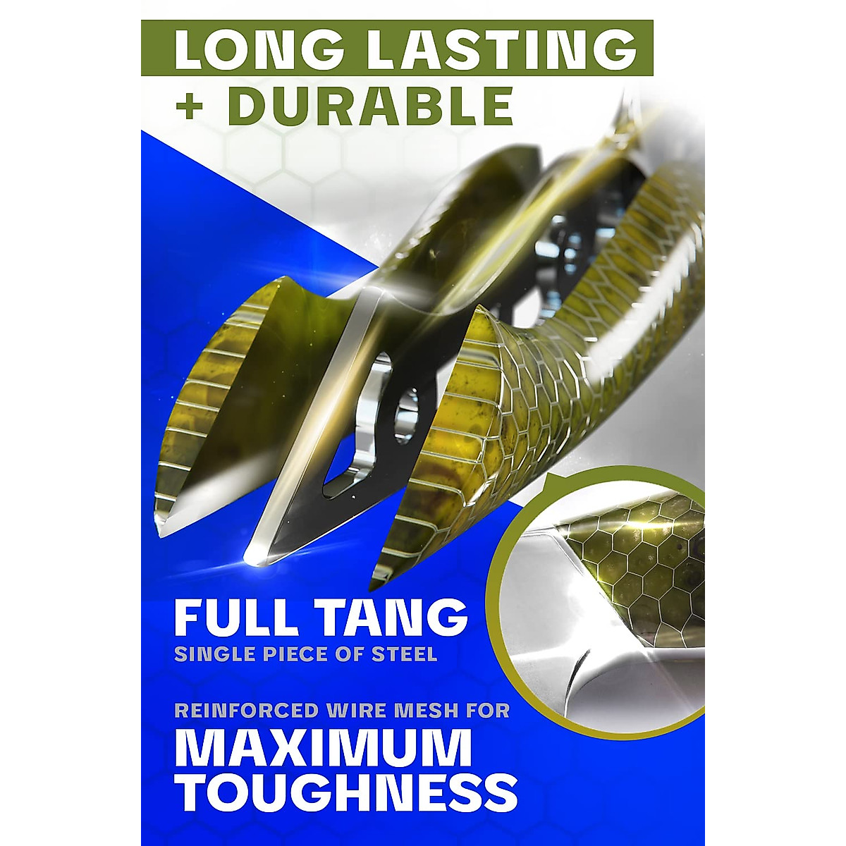 Dalstrong Chef Knife - 8 inch - Frost Fire Series - Glacial Lightning Edition - HC 10CR15MOV Stainless Steel Kitchen Knife - Sand Blasted Frosted - Dragon Skin Handle - Sheath - NSF Certified