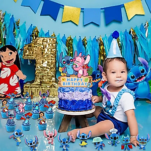 Cartoon Cake Toppers,Children Mini Figurines Toy,Cartoon Cake Decoration for Cartoon Kids Birthday Baby Shower Cartoon Theme Party Supplies