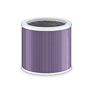 MORENTO HY1800 Air Purifiers for Bedroom with Air Purifiers Smoke Removal Filter, White