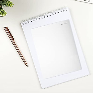 Cabilock 8 pcs Anti- Slip Writing Boards Durable Exam Plates (Assorted Color)