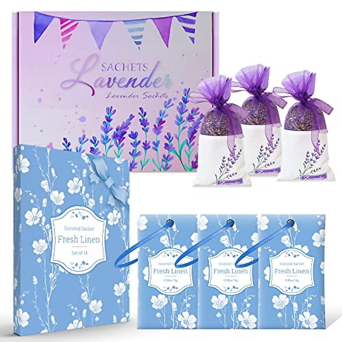 Sachets, Scented Sachets, Lavender Scented Sachets, Scented Sachet Bags of Lavender, Scented Sachets, Linen Sachets, Scented Sachet Bags