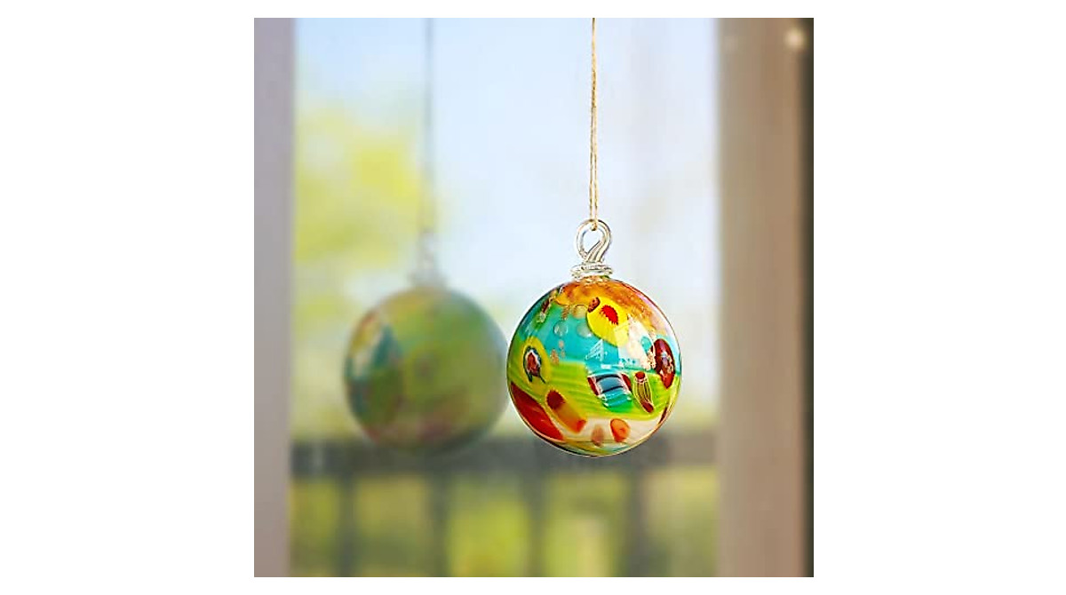 Unique Hand-Blown Glass Gazing Balls for Garden & Home Decor