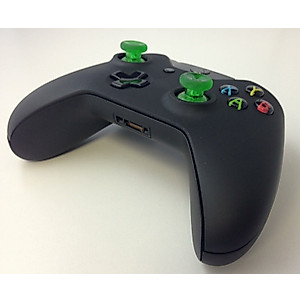 Gametown Analog Thumbstick Thumb Stick Joystick for Microsoft Xbox One Game Controller 2PCS Transparent Green
