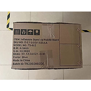 ADVENOR Paddle Board 11'x33 x6 Extra Wide Inflatable Stand Up with SUP Accessories Including Adjustable Paddle,Backpack,Waterproof Bag,Leash,and Hand Pump,Repair Kit (Blue)