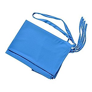 Beach Chair Cover Towel with Side Pockets Microfiber Portable Chaise Lounge Chair Towel for Pool Garden Sun Lounger Sunbathing Vacation (Blue)