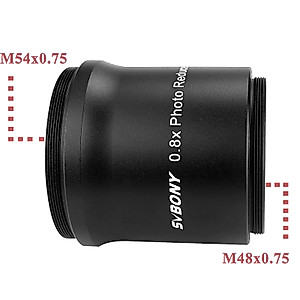 SVBONY SV503 Telescope, 70ED F6 Extra Low Dispersion Refractor OTA, Bundle with SV193 Focal Reducer and Field Flattener, for SV503 70mm F6 ED Refractors