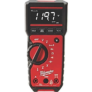 Milwaukee Digital Multimeter, 2.48" x 11.02" x 7.48"