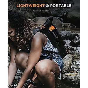 SUNPOW Metal Detector Pinpointer IP68 Waterproof Handheld Pin Pointer Wand with Belt Holster Treasure Hunting Tool Accessories, Buzzer Vibration Sound (Three Mode)