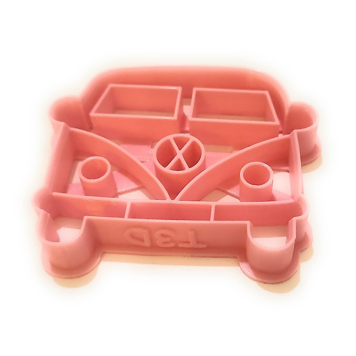 T3D Cookie Cutters Car Vw Van Cookie Cutter, Suitable for Cakes Biscuit and Fondant Cookie Mold for Homemade Treats