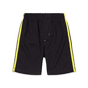 Disney Pixar Toy Story Buzz Lightyear Woody Toddler Boys Athletic T-Shirt and Mesh Shorts Set Yellow 3T