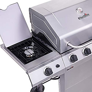 Char-Broil 463352521 Performance 4-Burner Cart Style Liquid Propane Gas Grill, Stainless Steel