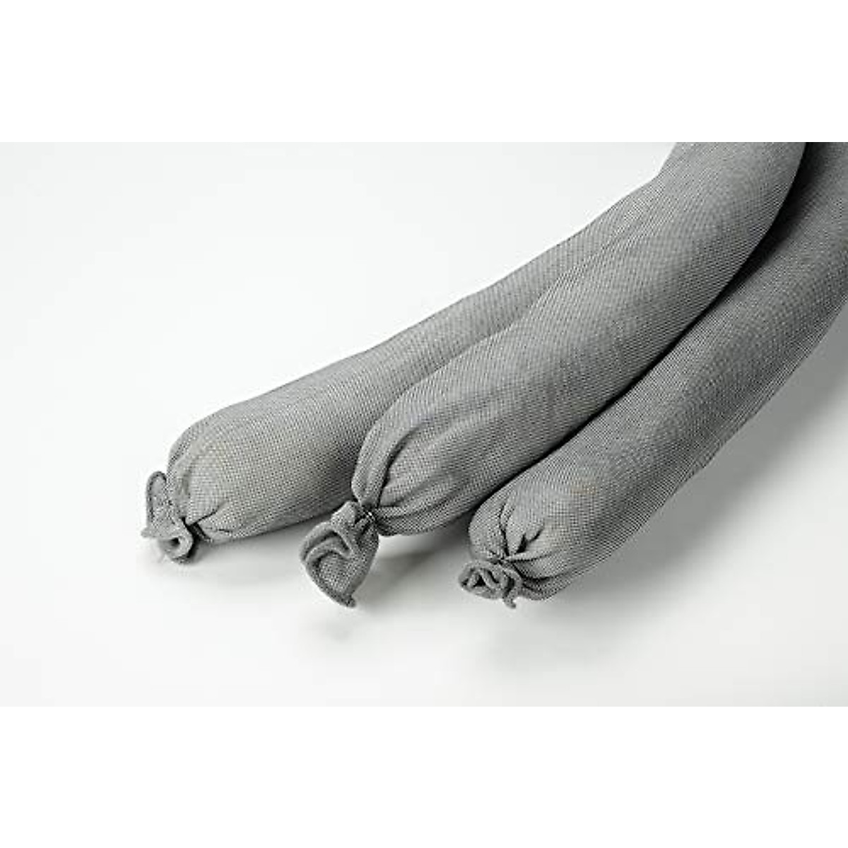 Universal Absorbent Socks – Snake for Oil and Water – 3” x 48” – Absorbing up to 10 Gallons – Super Poly Sock Absorber for Spill by Garage Door or Basement Floor – Pack of 10 (10)