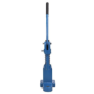 Trimming Shop Blue Hand Press Machine for Making Fabric-Covered Buttons, Handmade Fabric Covered Button and Badge Maker Press Punch Machine, Personalized Decorative Button Making DIY Tool