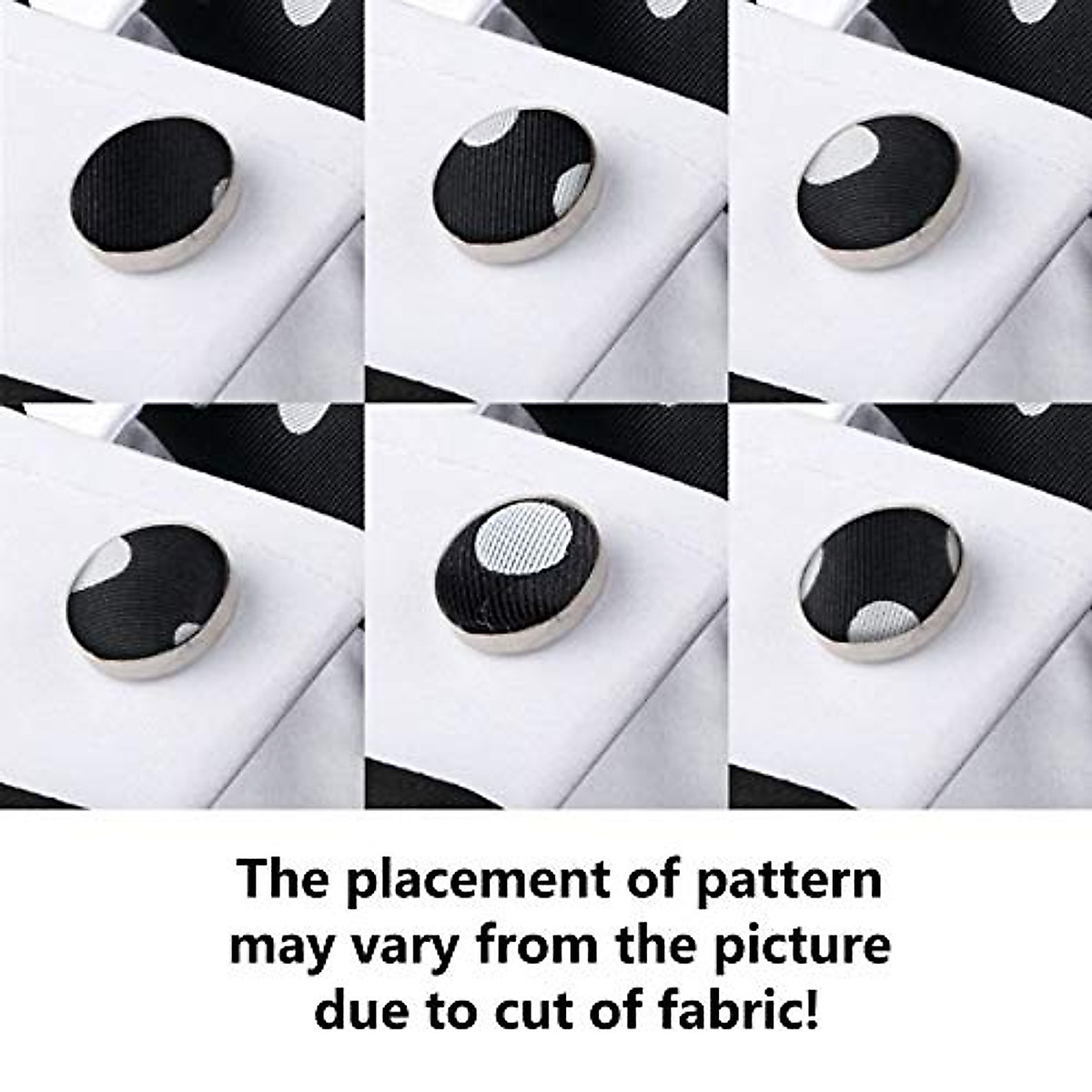 Barry.Wang Men's Fashion Polka Dot Woven Tie Set Black