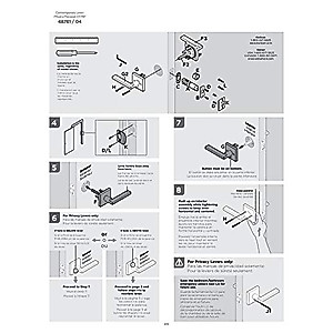 Weiser (by Kwikset) Milan Lever, Round Rose, Passage Function (Hallway, Closet), Polished Chrome (US26)