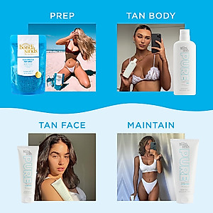 Bondi Sands PURE Self-Tanning Sleep Mask | Hydrates with Hyaluronic Acid for a Glowing Tan, Fragrance Free, Cruelty Free, Vegan | 2.53 Oz/75 mL