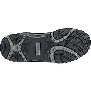Skechers Men's Relment Pelmo Hiking Boot, Black, 11