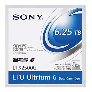 SONY LTO-6 Linear Tape Open 6.25TB 2.5 Cache 0.85-Inch Internal Bare or OEM Drives LTX2500G