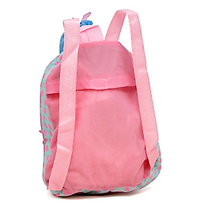 Dolls To Play 13" Soft Baby Doll with Take Along Pink Doll Backpack Carrier, Briefcase Pocket Fits Doll Accessories and Clothing