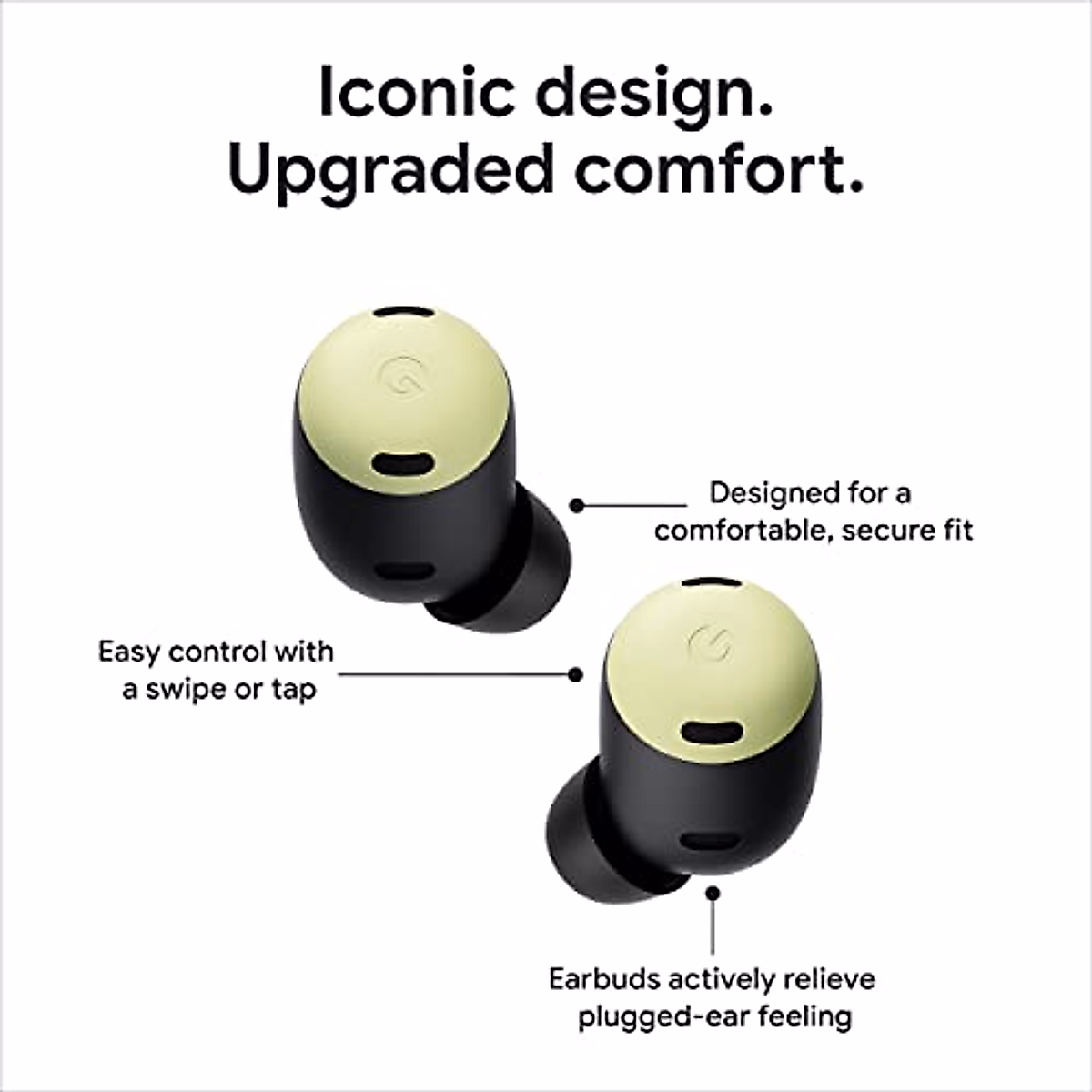 Google Pixel Buds Pro - Noise Canceling Earbuds - Up to 31 Hour Battery Life with Charging Case - Bluetooth Headphones - Compatible with Wireless Charging - Charcoal