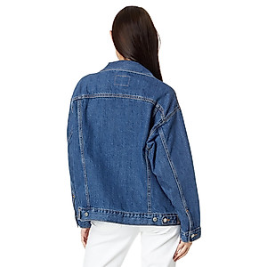 Signature by Levi Strauss & Co. Gold Women's Loose Trucker Jacket (Standard and Plus), (New) Whispering Pines, Large