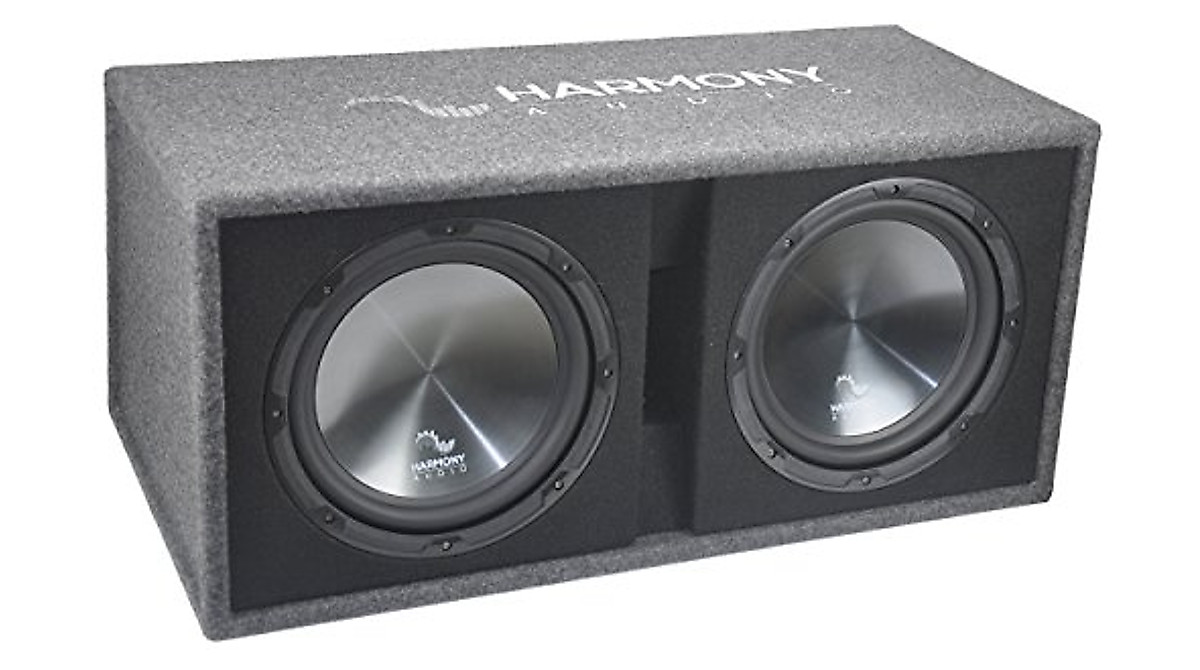 Harmony Audio Dual 12" Sub Box for Powerful Bass