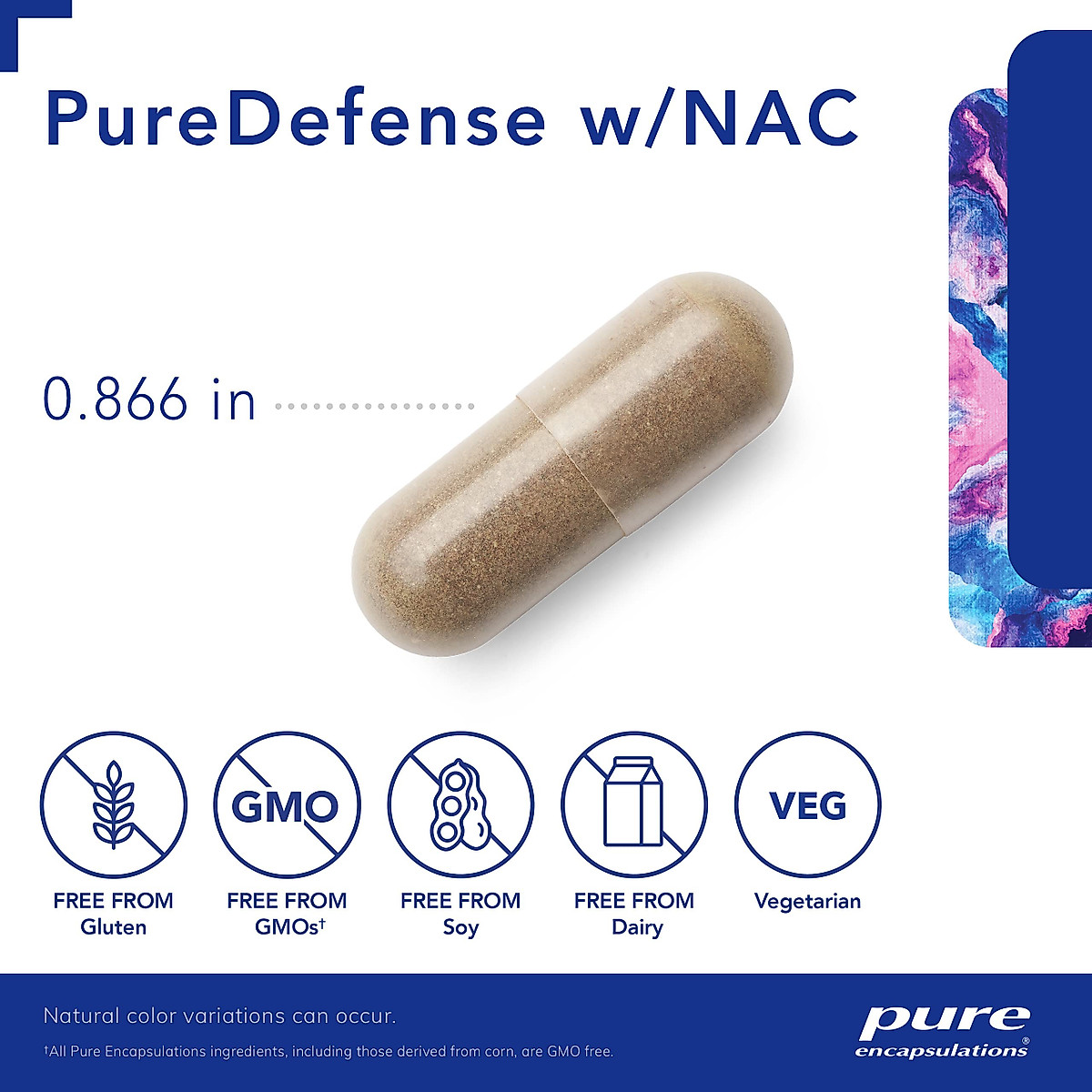 Pure Encapsulations PureDefense with NAC | Enhances First-Line Immune Defense and Upper Respiratory Health | 20 Capsules
