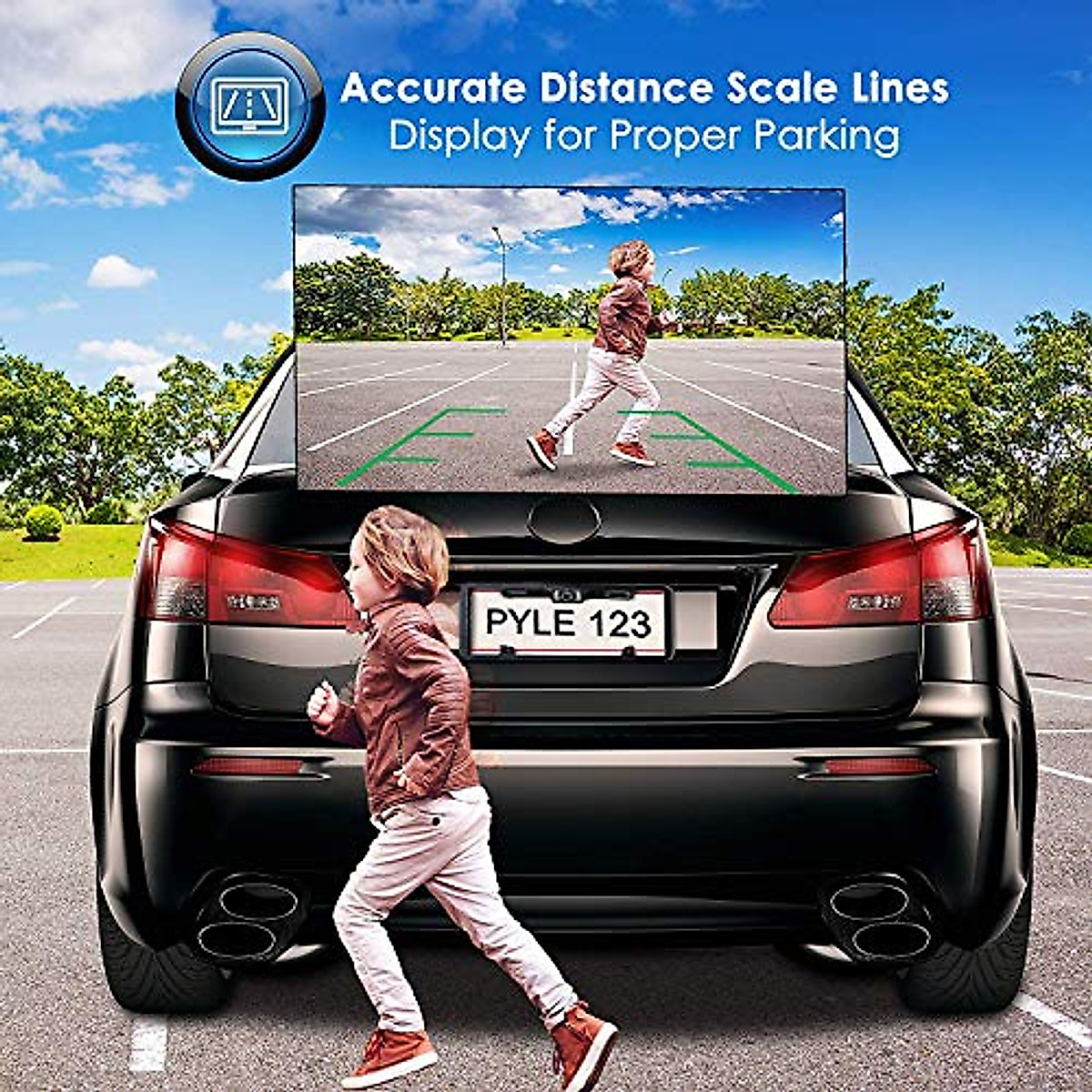 HD 1280x720p Golden Camera for Honda Odyssey Accord Crosstour CR-V CRV Fit Jazz HRV CRZ CRX,3nd Generation Golden Camera Rear View Reversing Backup Camera Night Vision Waterproof License Plate