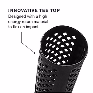 SKLZ Pro Elite Heavy-Duty Adjustable Baseball and Softball Batting Training Tee Black