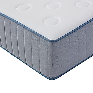 Memory Foam and Innerspring Hybrid Mattress, 14-Inch California King Size Mattress, Two-Sided Flippable Medium Firm Mattress with 2 Bonus Pillows, Bed-in-a-Box, CertiPUR-US