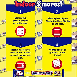 Charleston Chew Vanilla Flavor, Pack of 120 .25 Oz. Bars